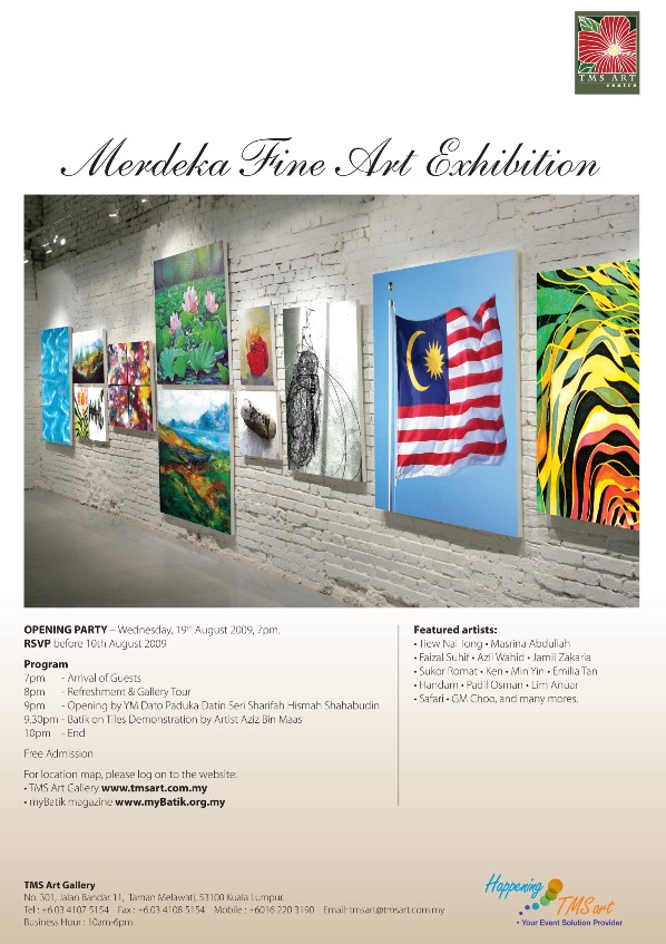 August Highlight: Merdeka Fine Art Exhibition – myBatik Kuala Lumpur