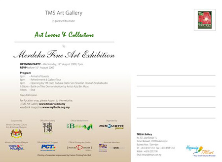 Merdeka Fine Art Exhibition – myBatik K.L.