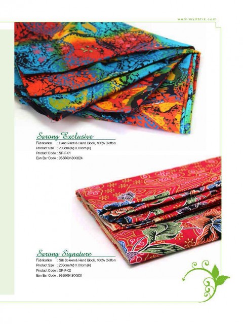 BATIK SARONG collection – myBatik K.L.