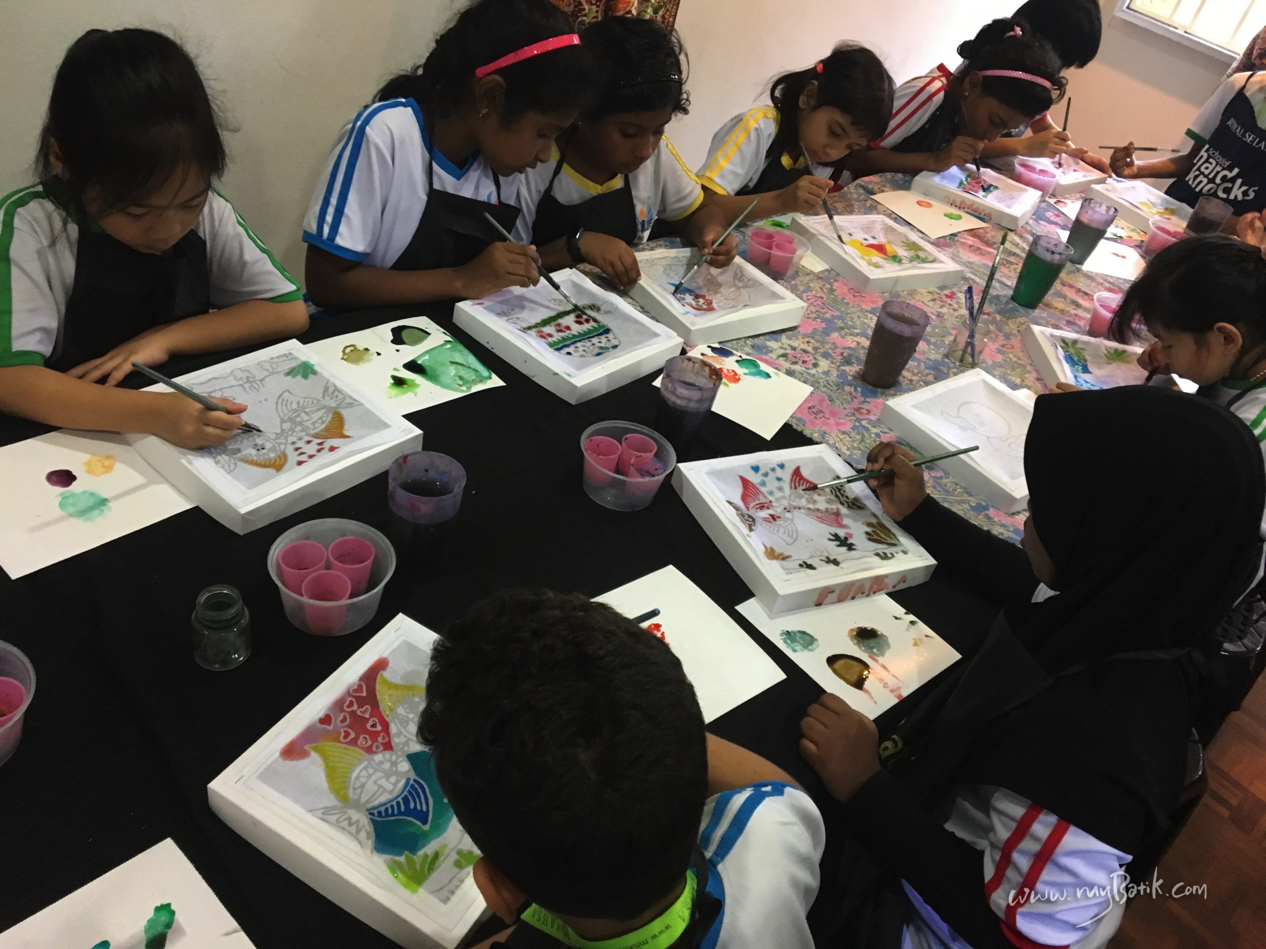 MAHSA International School Batik Field Trip – myBatik K.L.