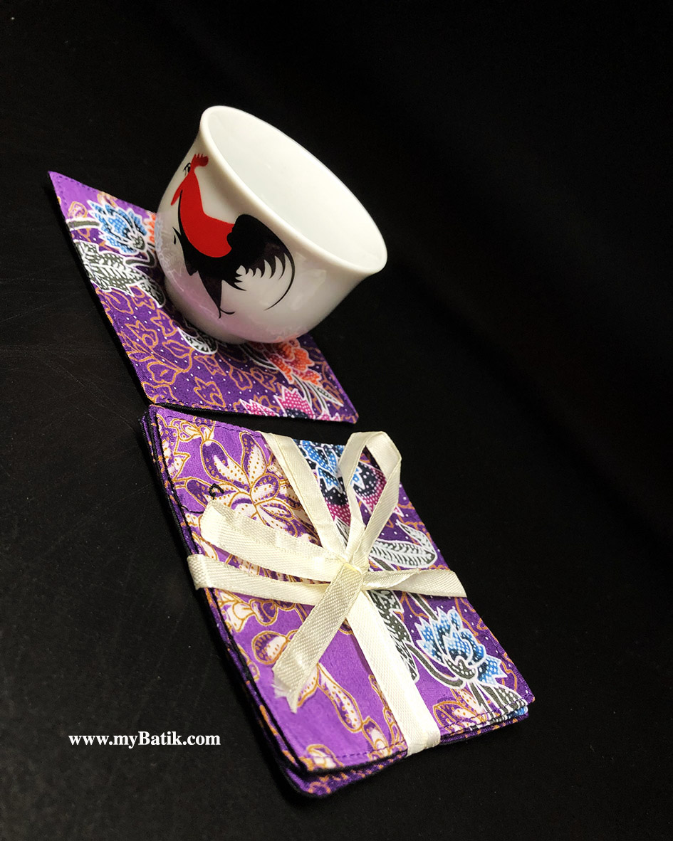 Batik Coaster for Home ! home sweet home – myBatik K.L.