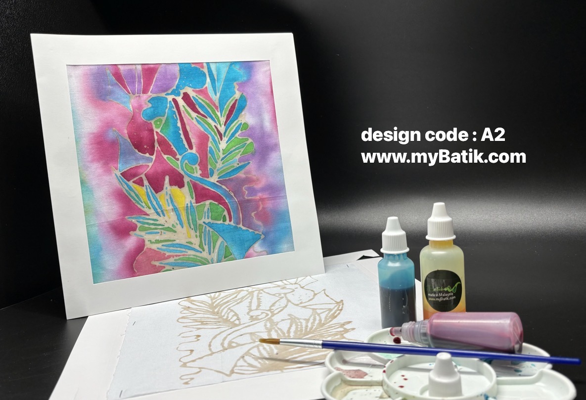 60 pages myBatik coloring book for adults & kids aged 3 and above! # ...